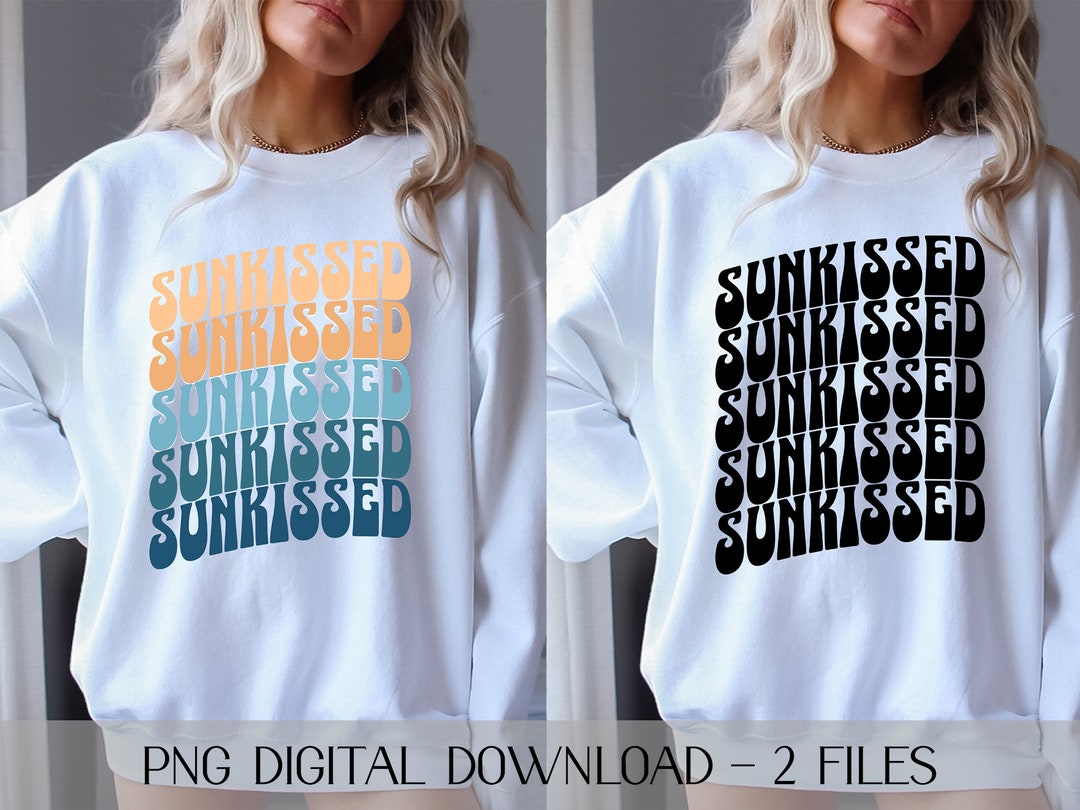 Sunkissed Png Retro Summer Png Hello Sunshine Png Vacay Vibes Png
