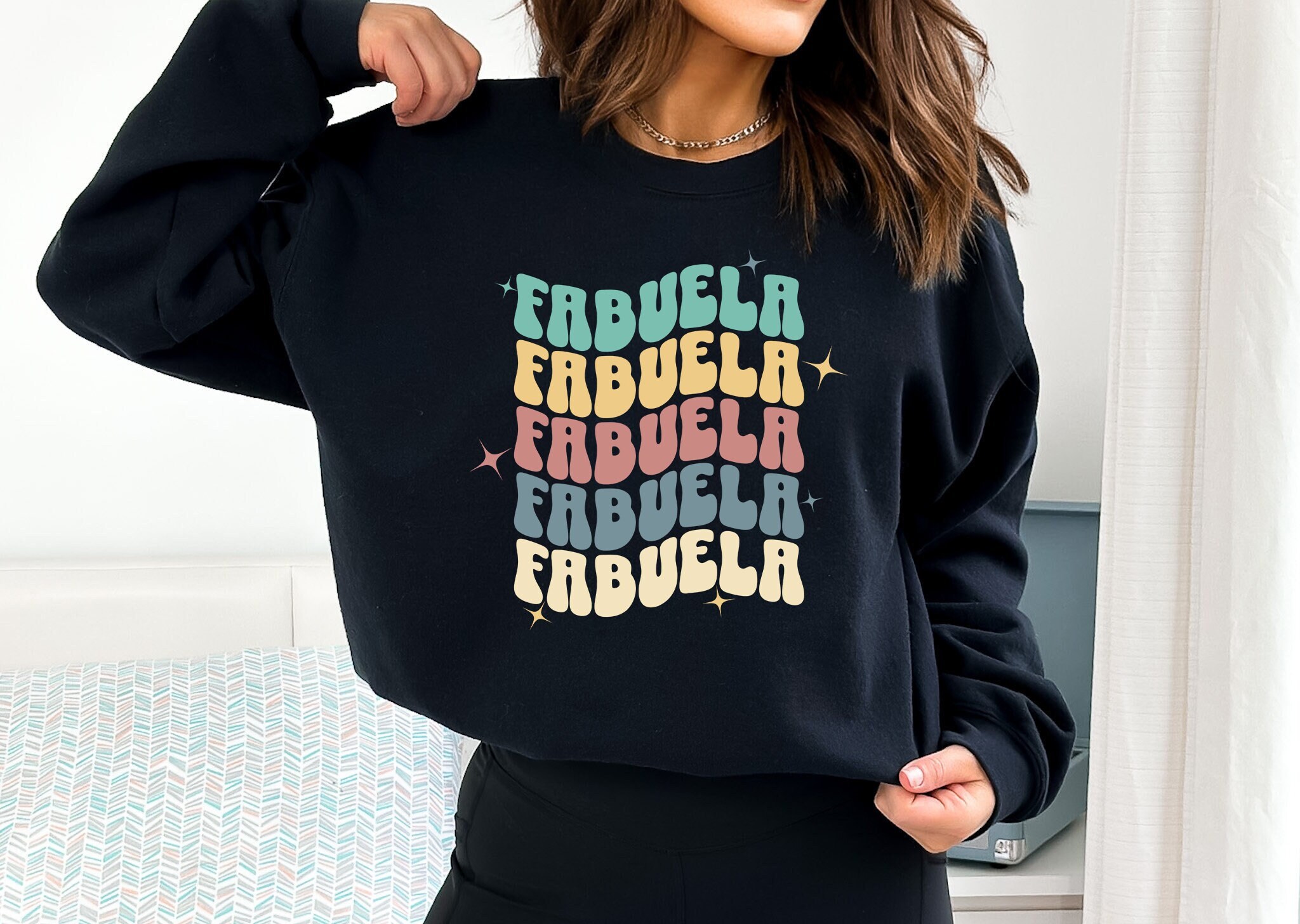 Fabuela PNG, the Fabulous Abuela, Spanish Grandmother, Mothers Day Tee ...