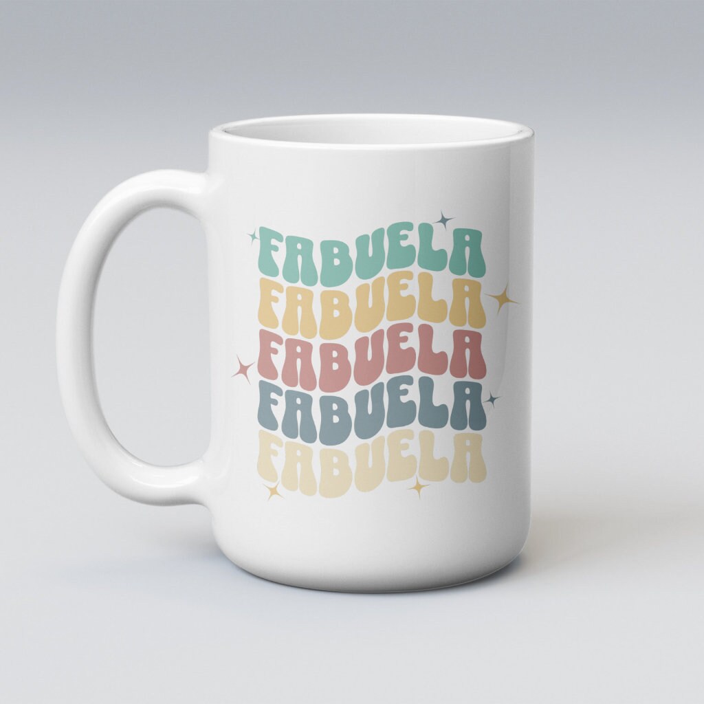 Fabuela PNG the Fabulous Abuela Spanish Grandmother Mothers - Etsy