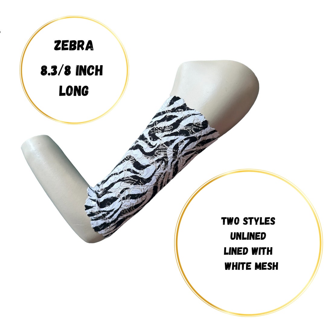 Zebra Picc Line Cover Sleeve for Cancer Chemo. Armband for Freestyle ...