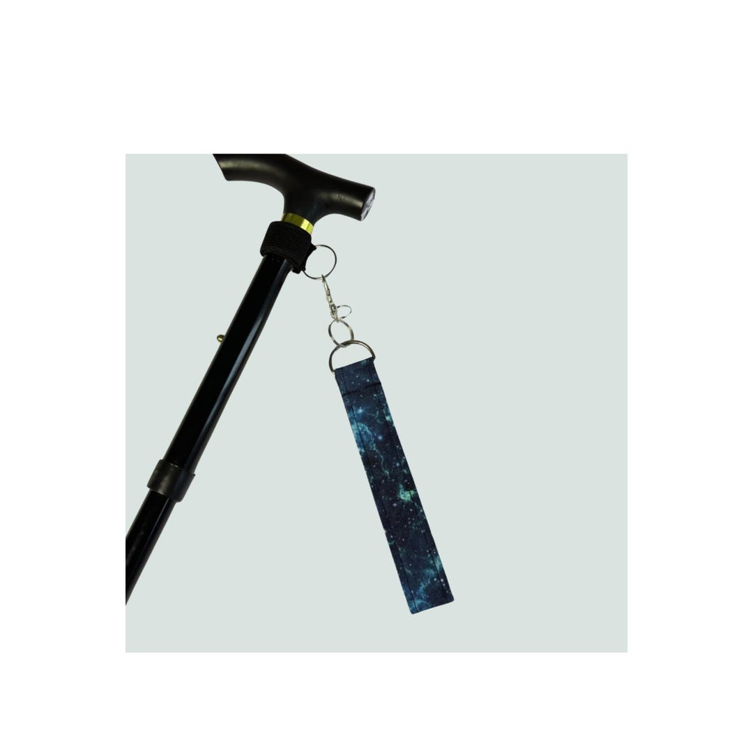 Galaxy Walking Stick Wrist Strap: Cotton Mobility Aid Cane Accessory ...