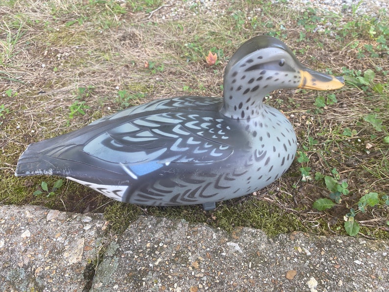 Vintage Duck Decoy- Woodstream Victor - Etsy