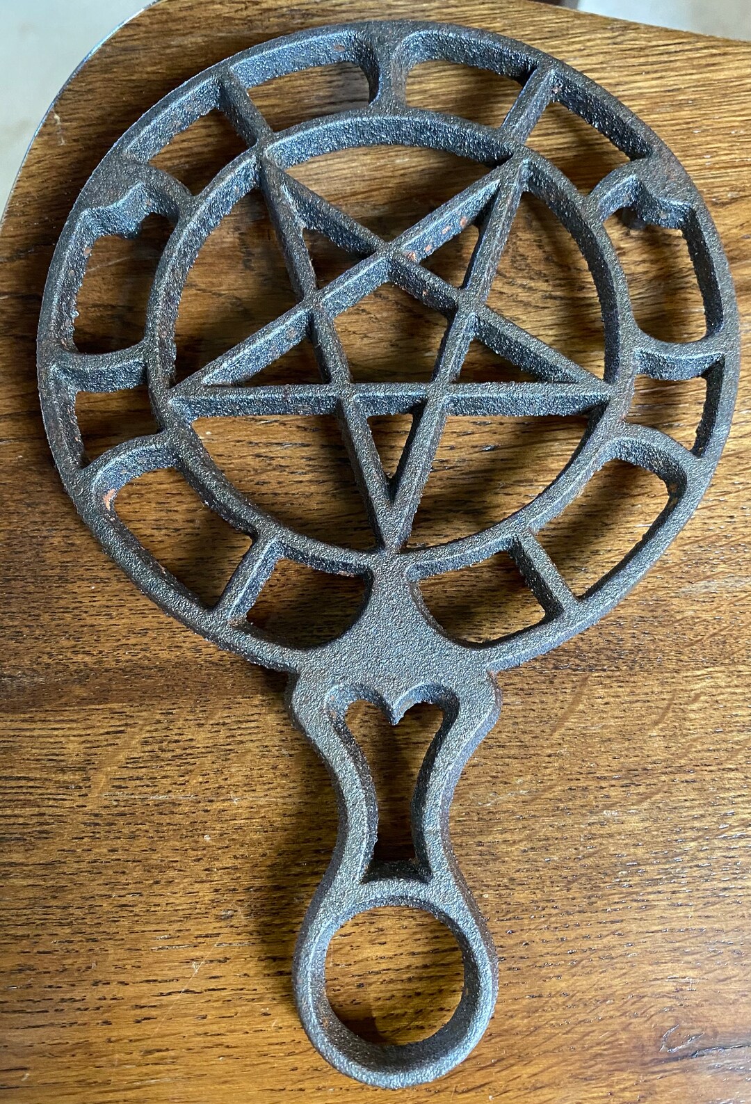 Vintage Cast Iron Star of David Kitchen Trivet-great - Etsy