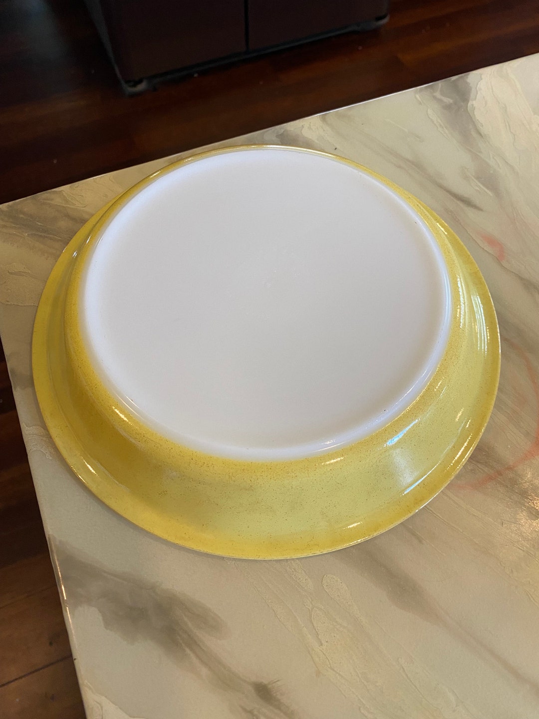 Vintage Pyrex Yellow Desert Dawn Pie Plate-great Condition-great Gift ...