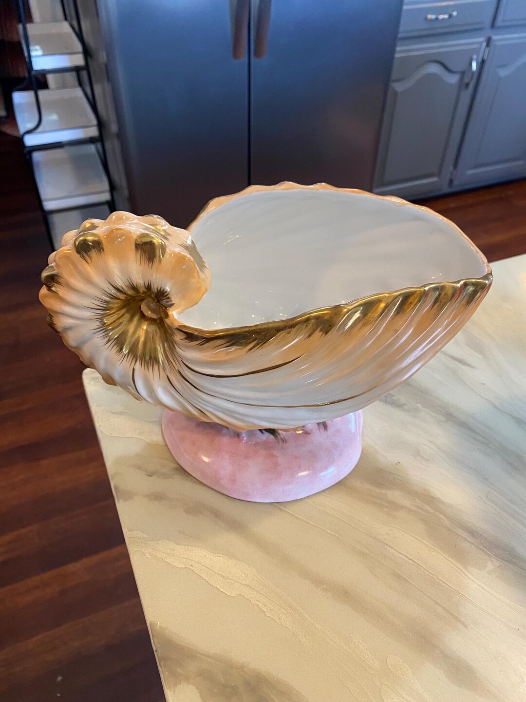 Vintage Beautiful Limoges Seashell Vase Planter-beautiful Addition to ...