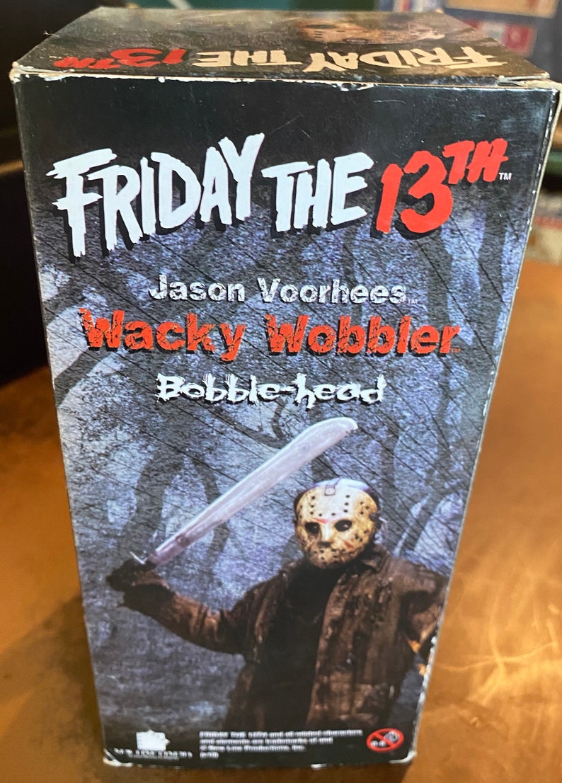 Vintage Funko Pop Friday the 13th Jason Voorhees Bobblehead in - Etsy