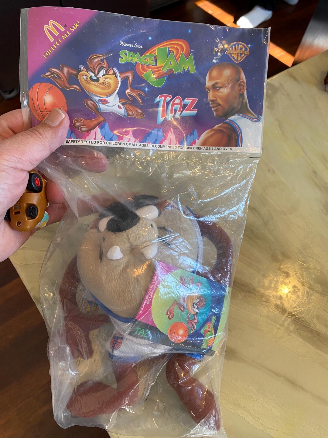 Vintage 1996 Space Jam Taz Plush Toy-new in Package-wonderful ...
