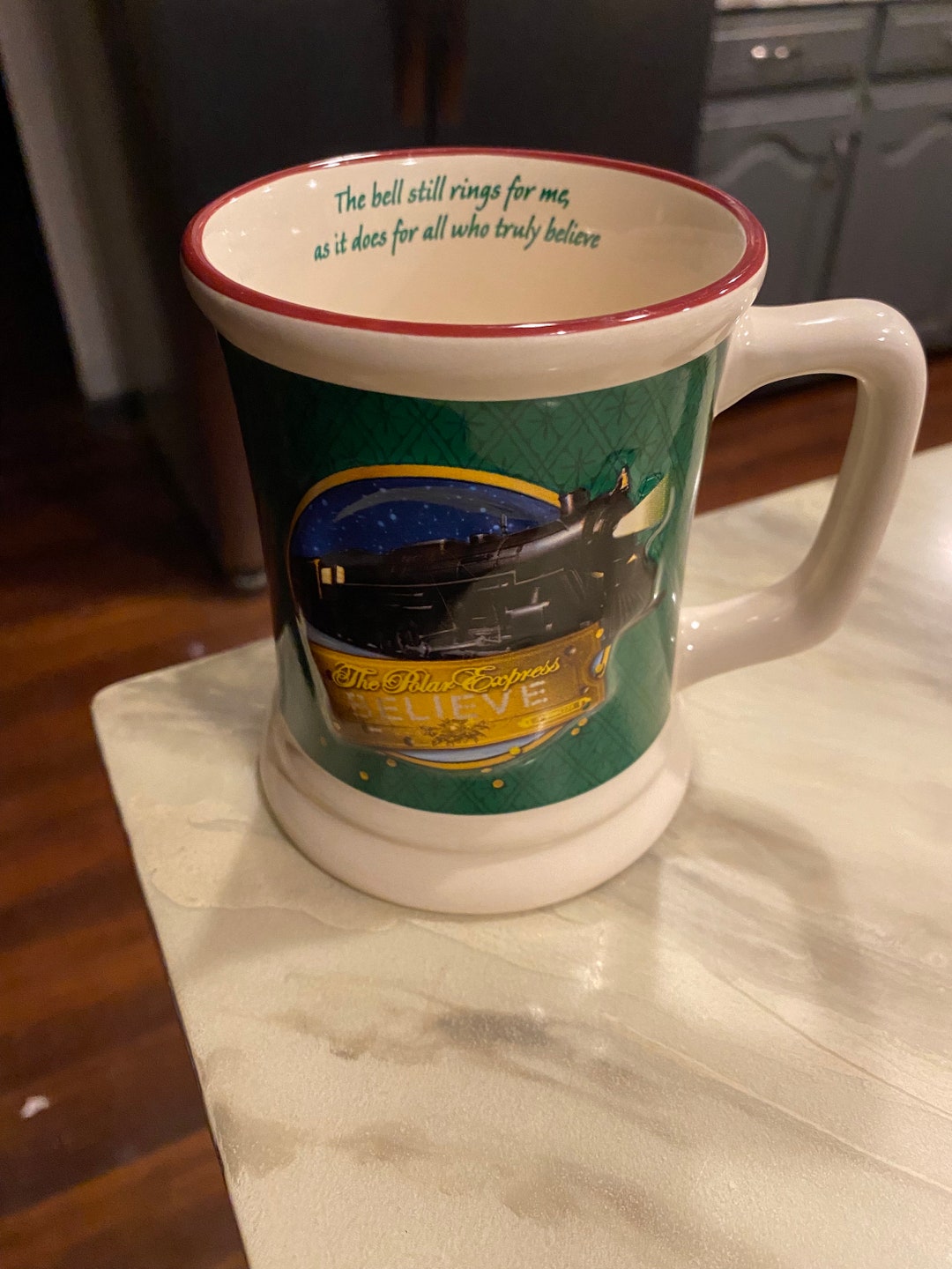 The Polar Express Believe Hot Chocolate Coffee Christmas Mug-excellent ...