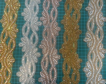 Rhinestone Trims - Etsy