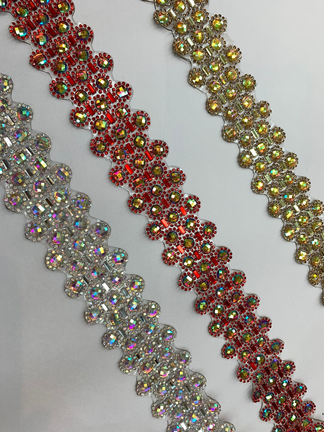 1 Yrds Hot Fix Trim ( 3 Colors ) - Etsy