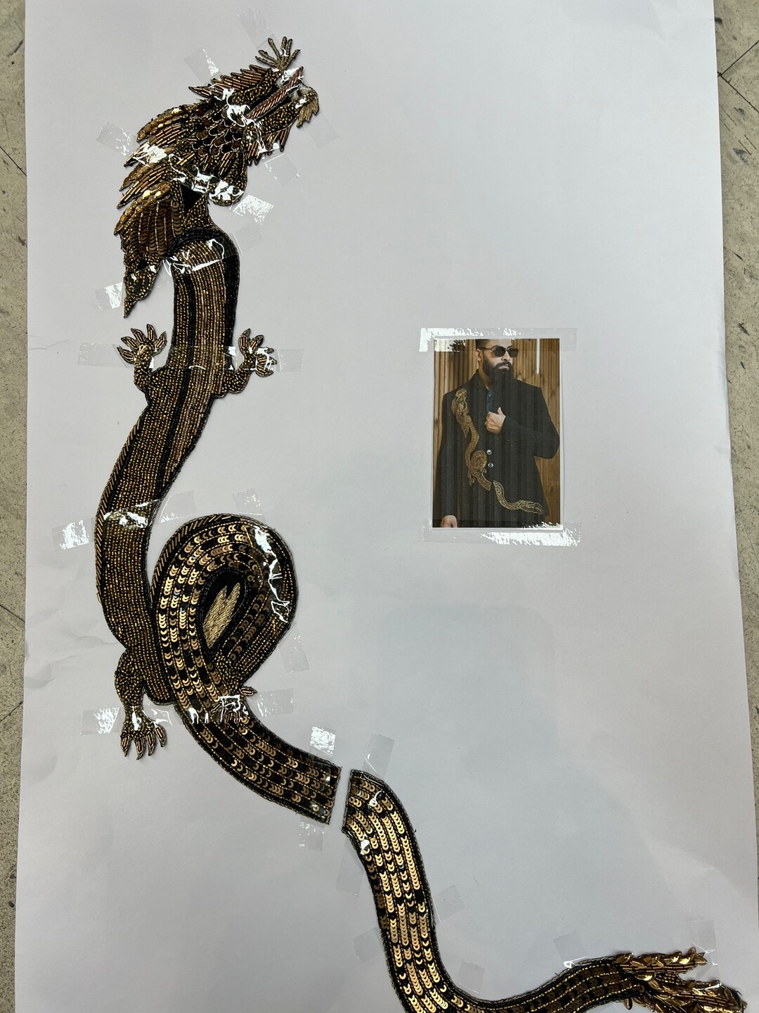 Dragon Design for Coats - Etsy