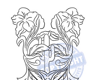 Cactus/floral Belt Pattern - Etsy