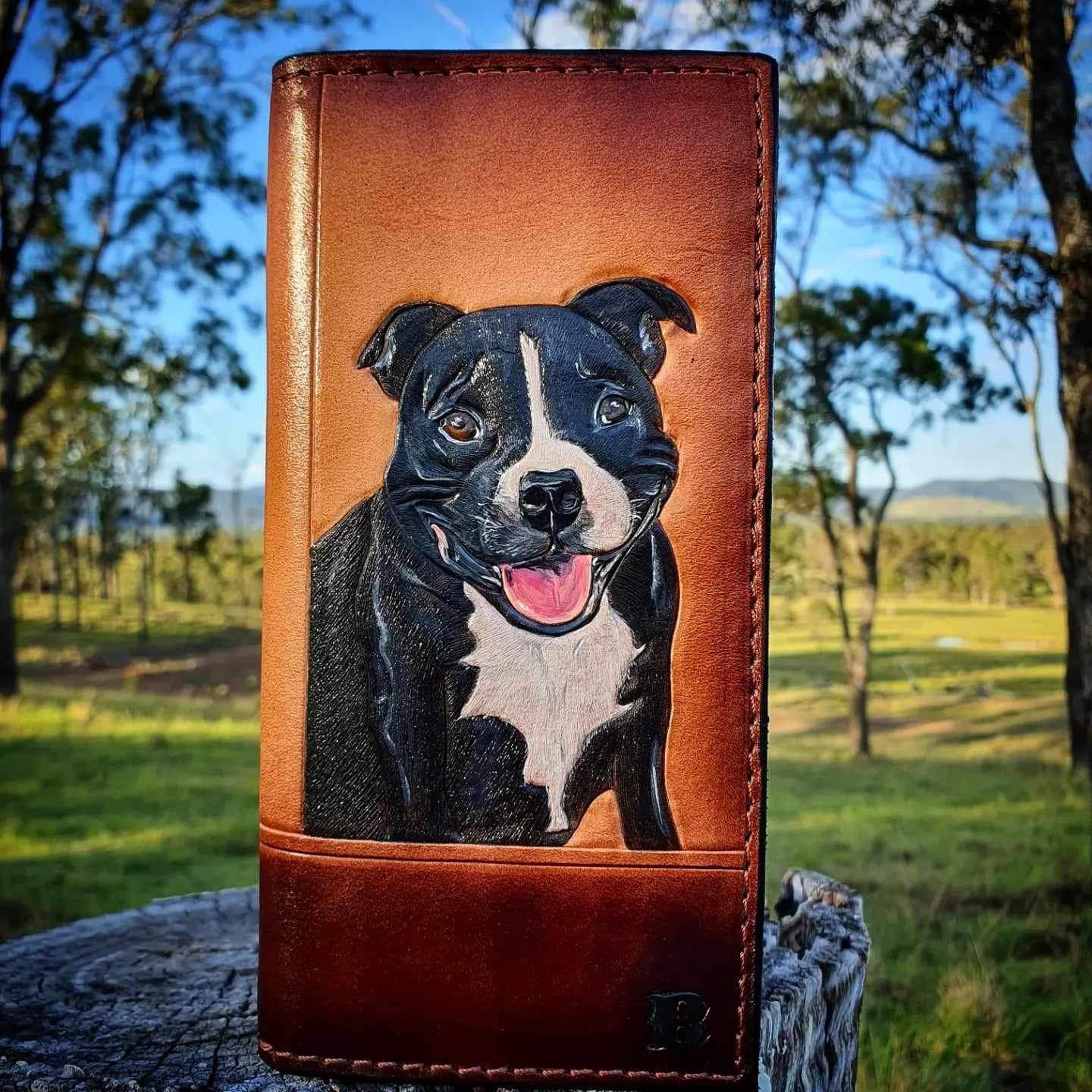 Staffy Tooling Pattern - Etsy