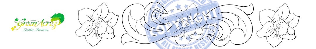 Floral Belt Pattern - Etsy