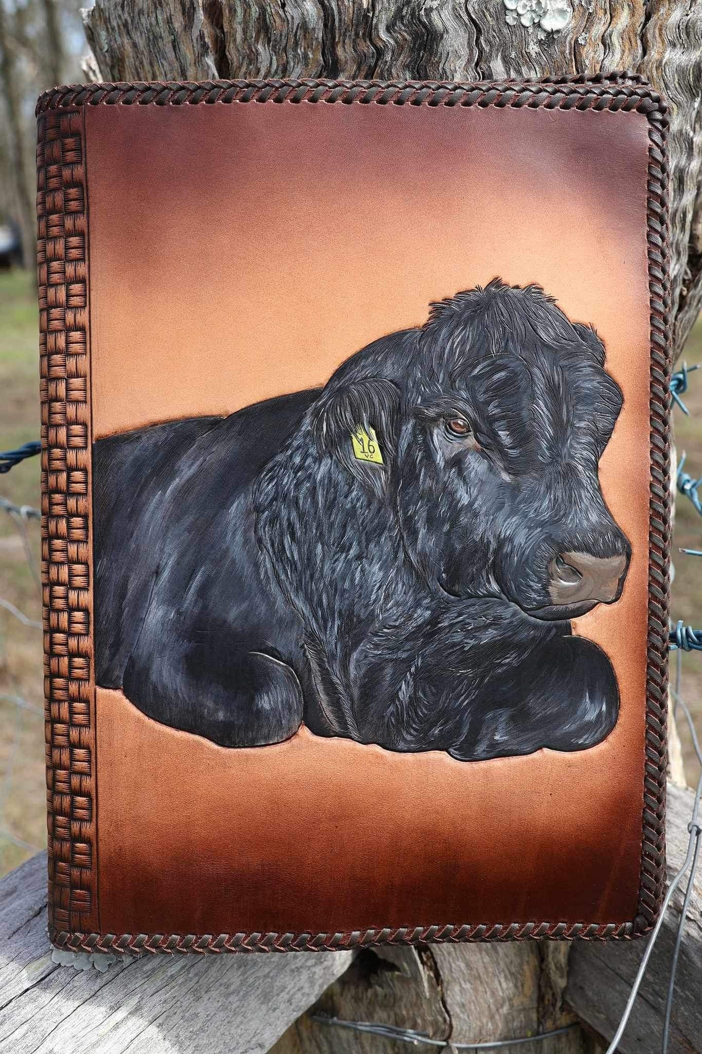 Bull Tooling Pattern - Etsy