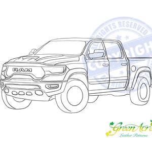 Dodge Ram Pattern - Etsy