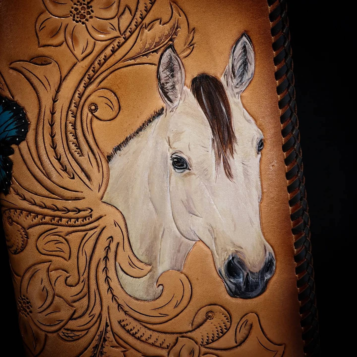 Horse Leather Tooling Pattern - Etsy