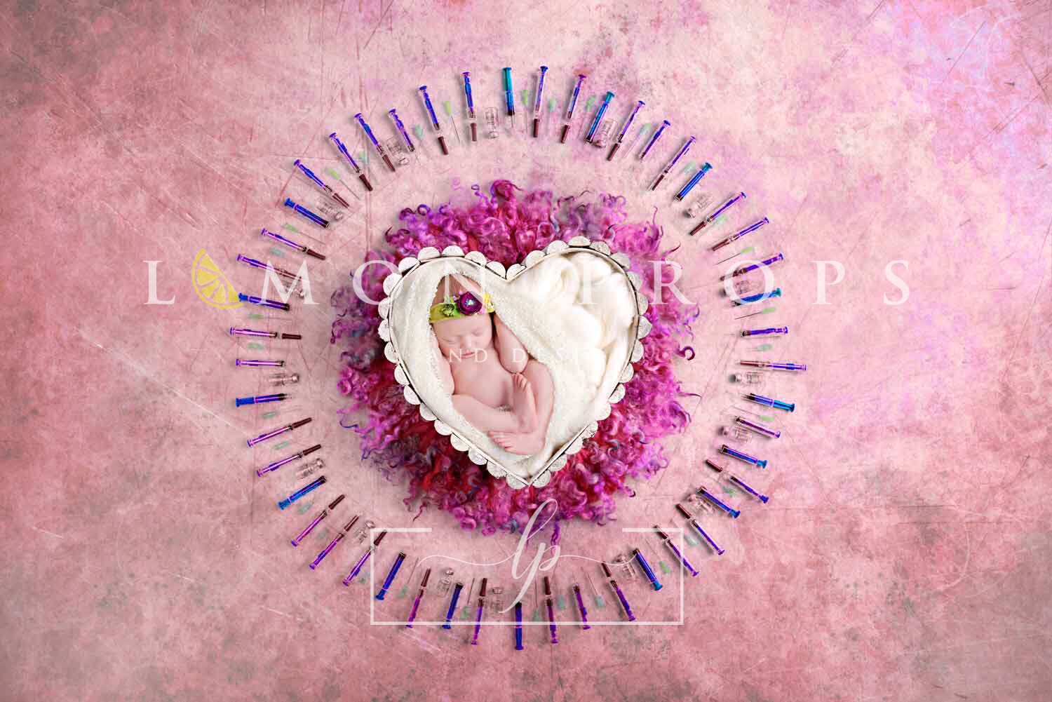 3 Digital Newborn Backdrop Digital Background Boy Girl in Vitro ...