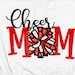 Cheer Design PNG, Cheer Mom Red and White PNG 300dpi Clipart ...
