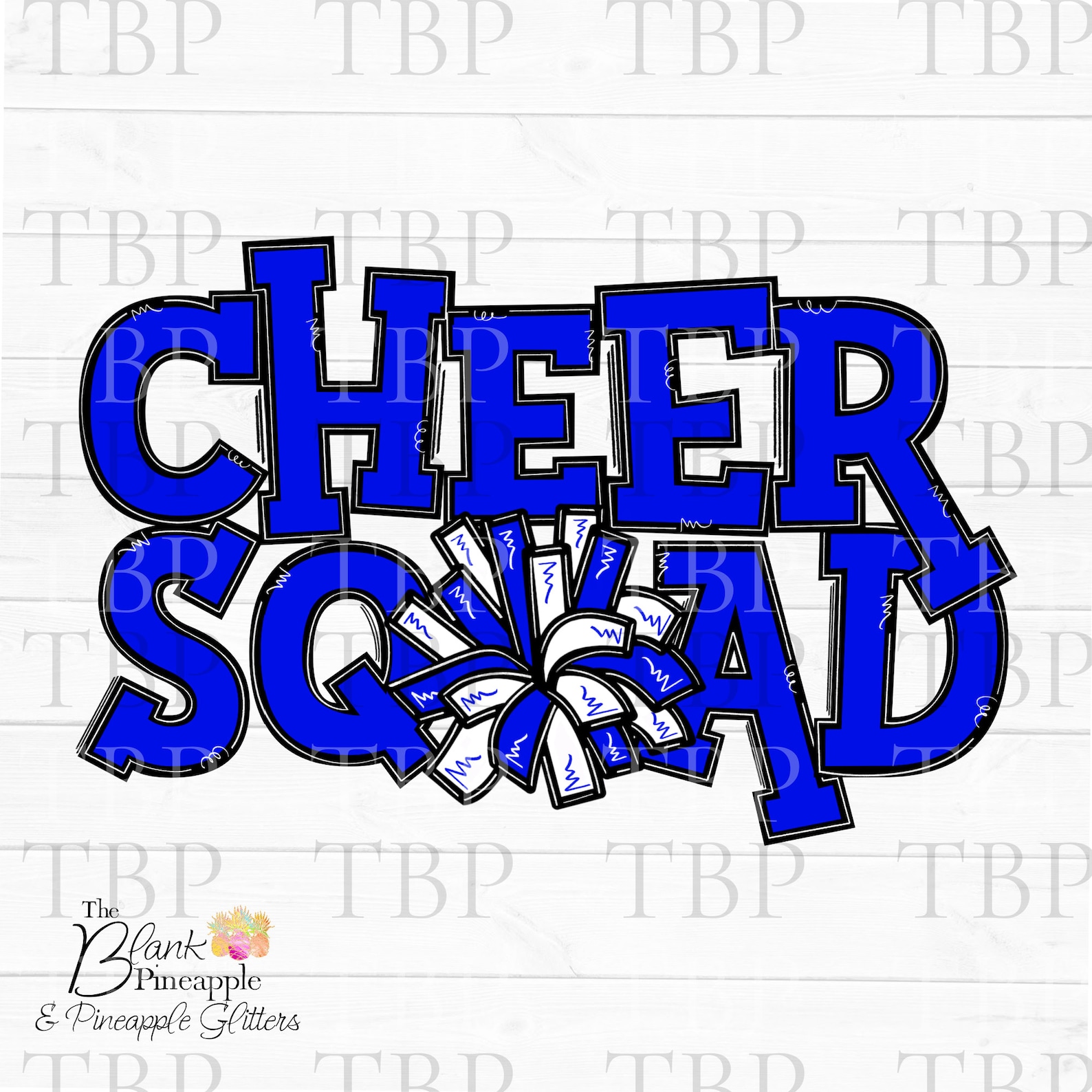 Cheer Design PNG Cheer Squad Blue PNG Cheer Sublimation - Etsy