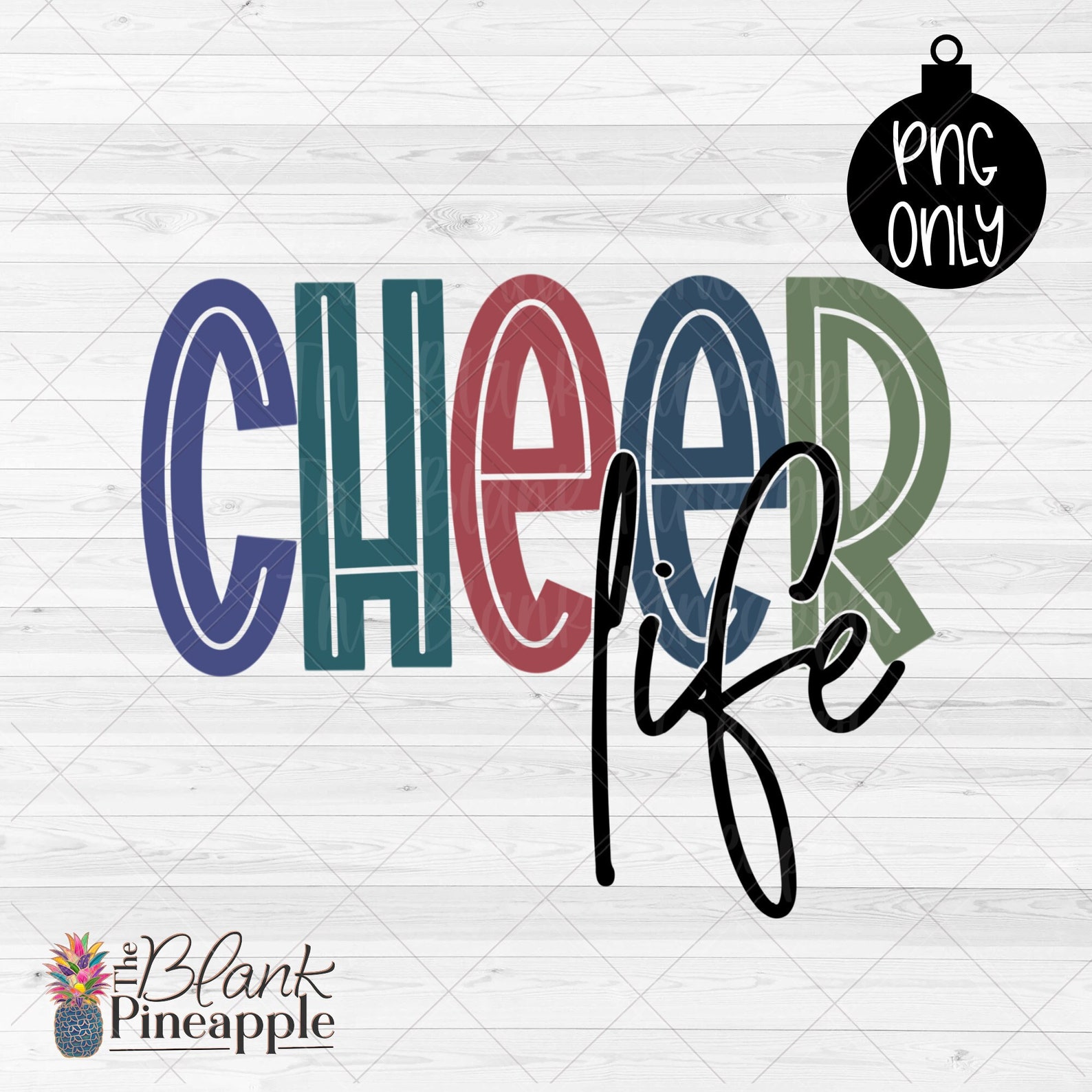 Cheer Design PNG Cheer Life PNG Cheerleading Sublimation - Etsy