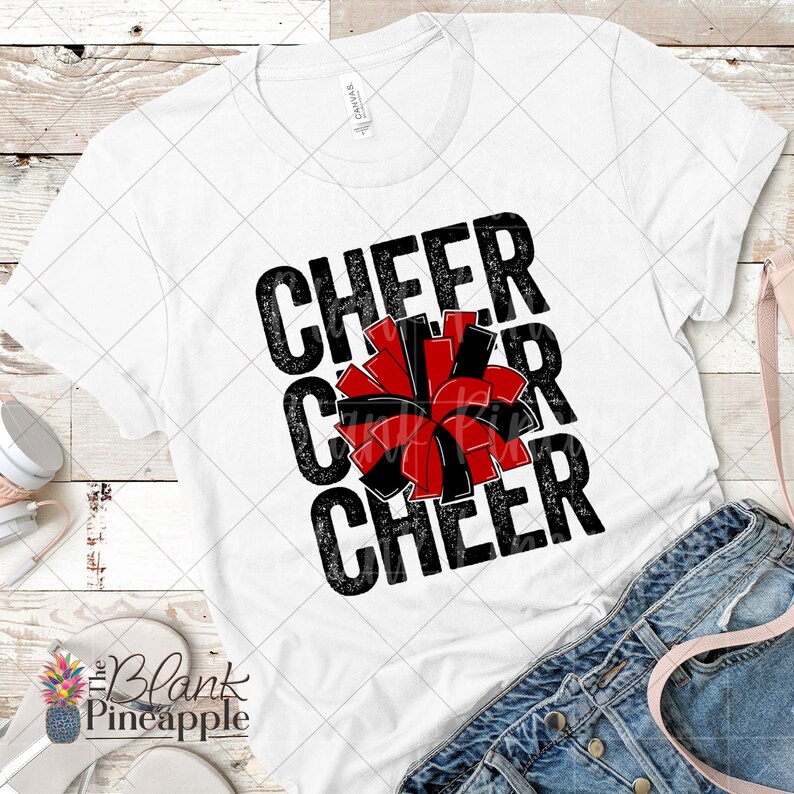 Cheer Design PNG Distressed Cheer With Blue and Orange FLA - Etsy