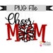 Cheer Design PNG Cheer Mom Dark Red and White PNG 300dpi - Etsy