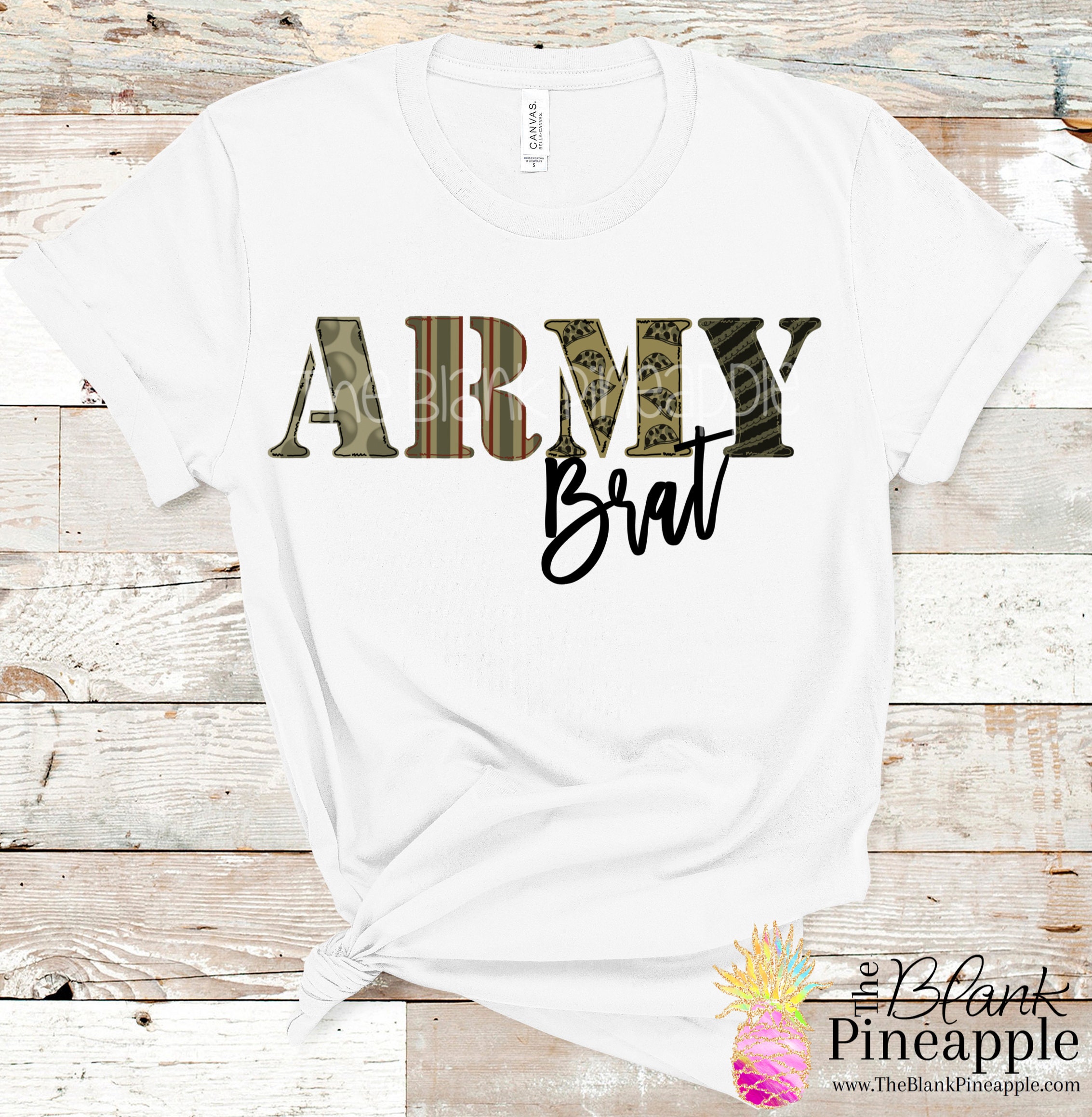 Army Brat Design PNG 300dpi Clip Art Sublimación Descargar | Etsy