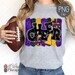 Cheer Design PNG, Glitter Brush Cheer in Purple and With Pom Pom and ...