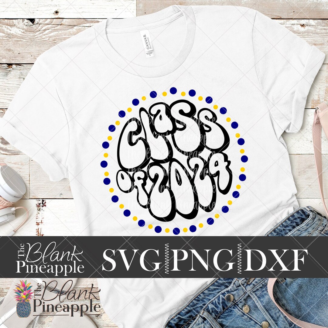 Graduation Senior SVG Cut File, Class of 2024 SVG, DXF, and Png, Senior ...