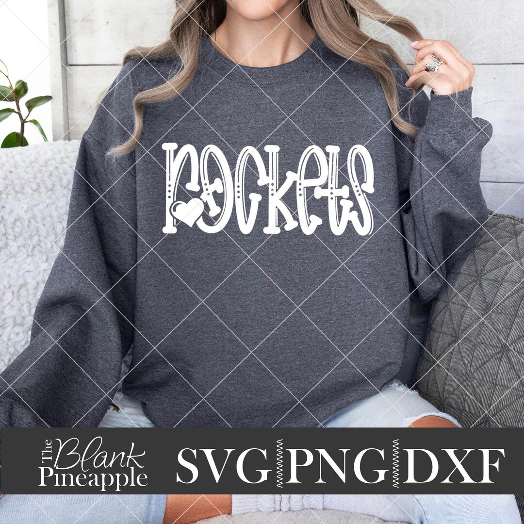 Rockets SVG Cut File, Rockets Mascot SVG, Dxf, and Png Digital Download ...