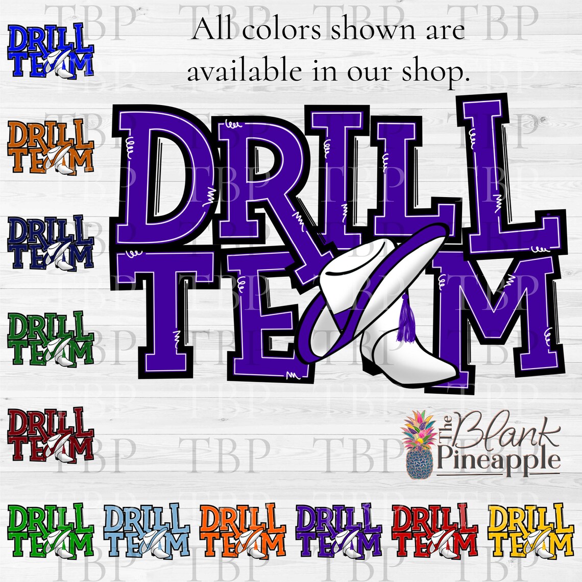 Dark Red Drill Team Design PNG Boots and Hat PNG 300dpi Drill - Etsy