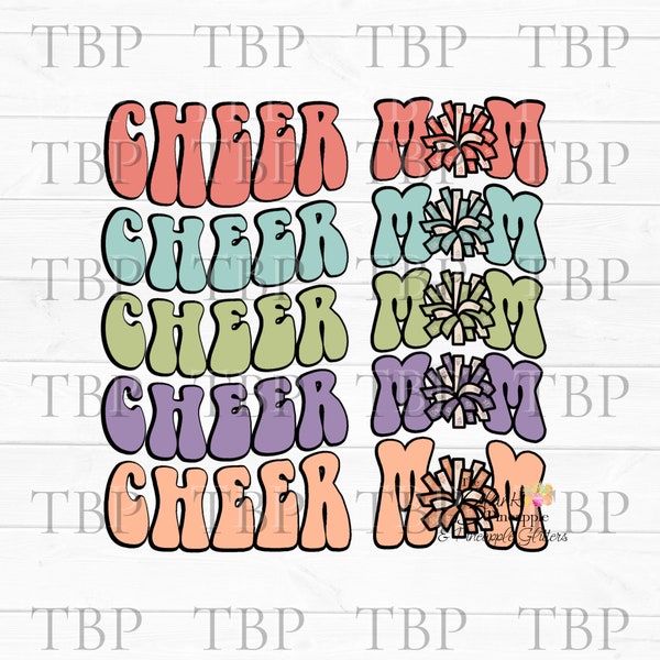 Cheer Mom - Etsy