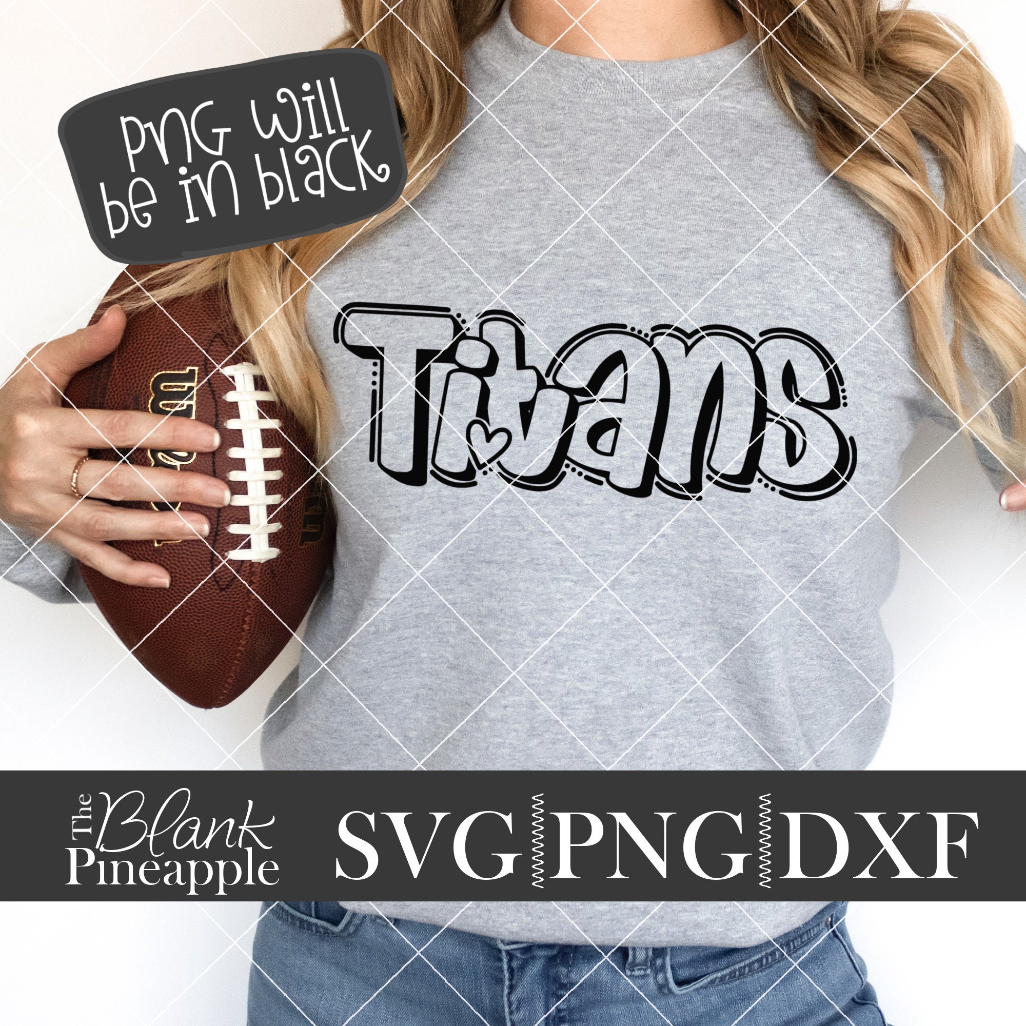 Titans SVG Cut File, Titans Mascot SVG, Dxf, and Png Digital Download ...