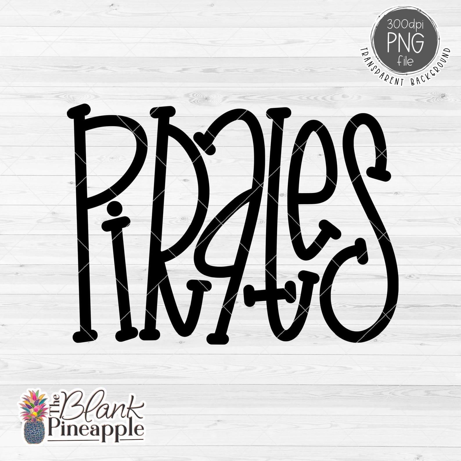 Pirates SVG Cut File, Pirates Mascot SVG, Dxf, and Png Digital Download ...