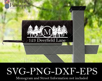 Mailbox Cover Digital Design SVG Decal - Etsy
