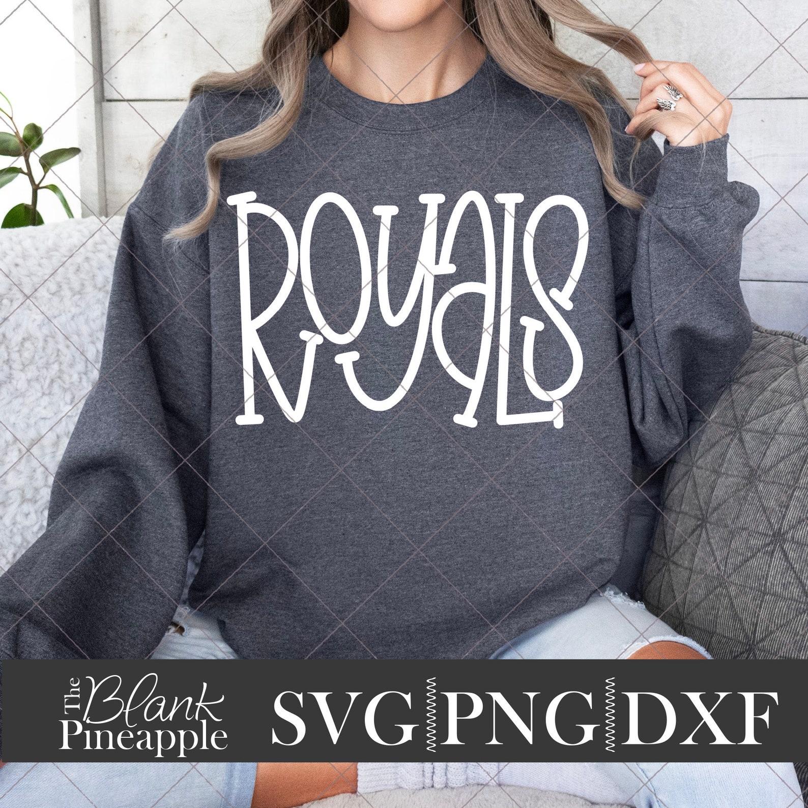 Royals SVG Cut File, Royals Mascot SVG, Dxf, and Png Digital Download ...
