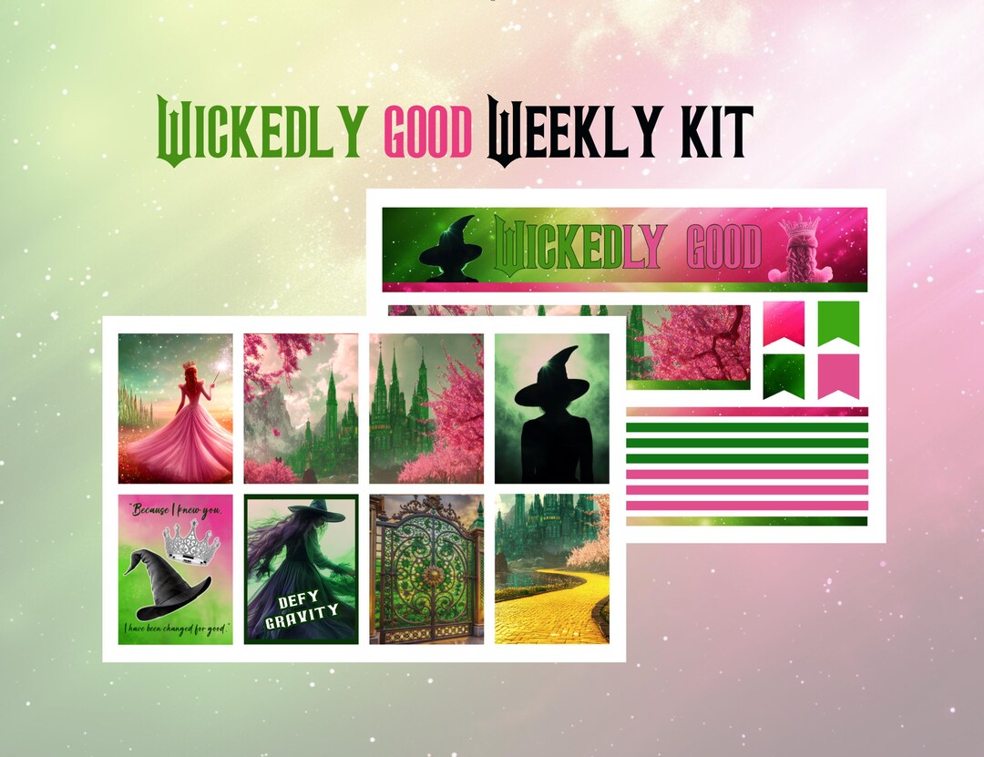 Wickedly Good Weekly Kit - Etsy