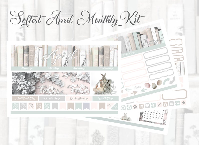 2026 Softest March, April or May Monthly Kit Erin Condren and Classic ...