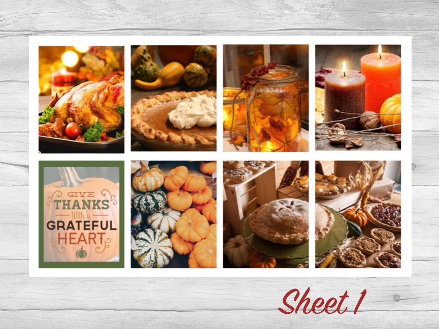 Thanksgiving Weekly Photo Kit | Etsy