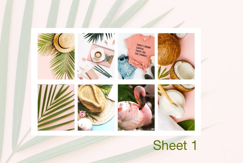 Summer Vibe Photography Weekly Kit - Etsy