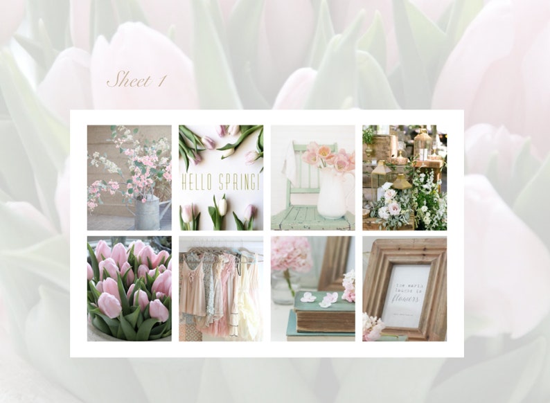 Soft Spring Vibe Weekly Kit - Etsy