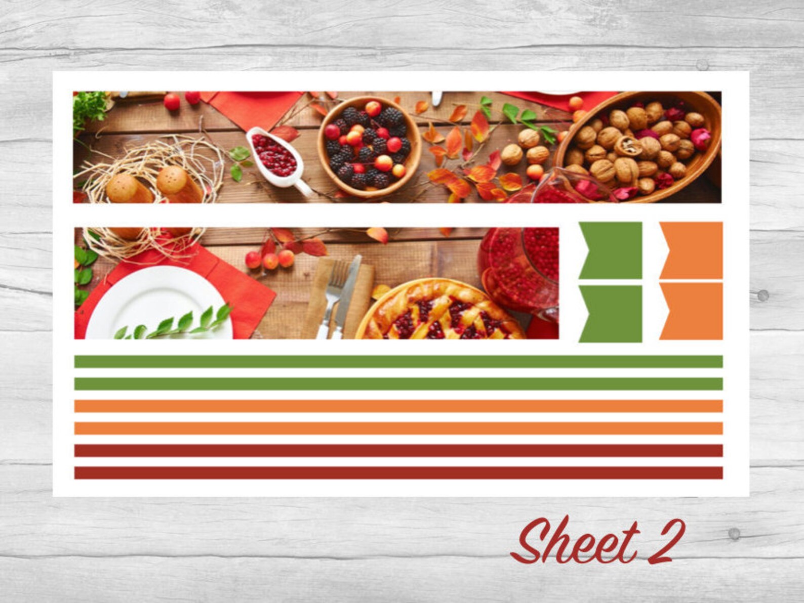 Thanksgiving Weekly Photo Kit - Etsy