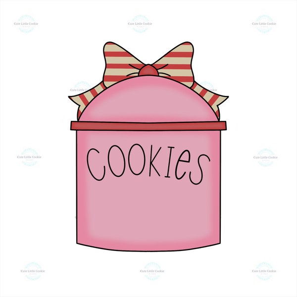 Cute Cookie Jar - Etsy