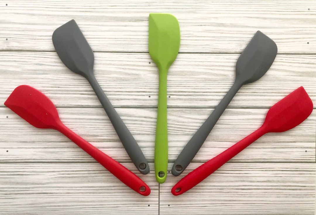 Small Mixing Spatulas ~ Assorted Colors ~ Icing Spatula ~ Cookie ...