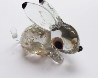 Glass rabbit | Etsy