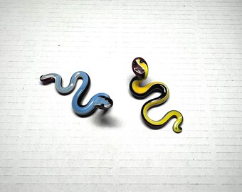 Miniature Glass Cobra, Glass Snake, Murano Glass Snake, Collectible ...