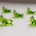 Miniature Glass Figurines, Miniscule Glass Animals, Murano Glass Frog ...