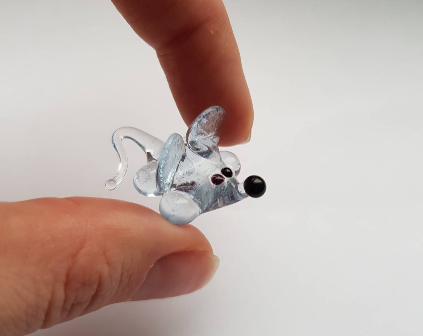Art & Collectibles Murano Glass Mouse Collectible Glass Mouse Miniscule ...