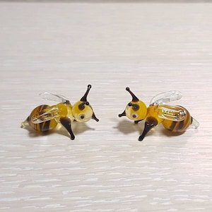 Glass Honey Bee, Mini Glass Insects, Murano Glass Honey Bee ...